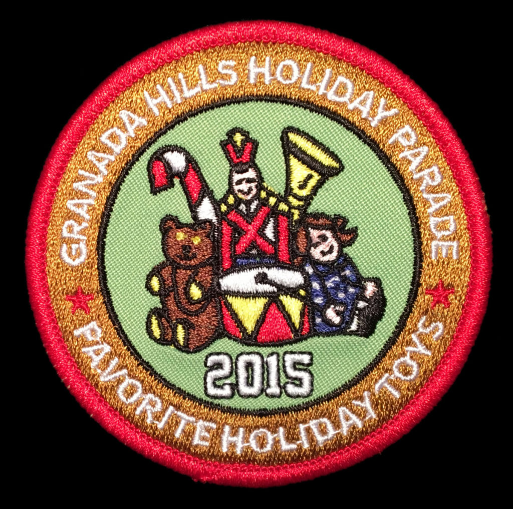 Granada Hills Holiday Parade Patches 1983-Present | Granada Hills ...
